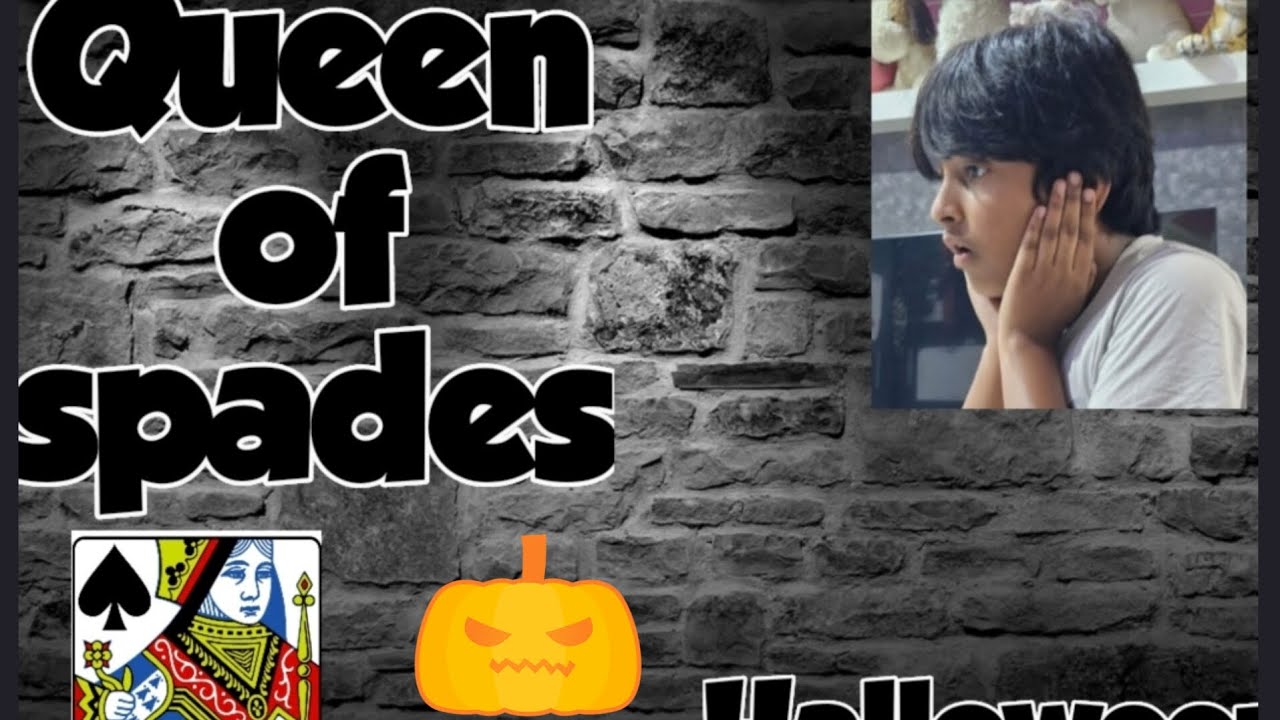 Queen of spades horror challenge# 4k# inshot#halloween special #chasing ...