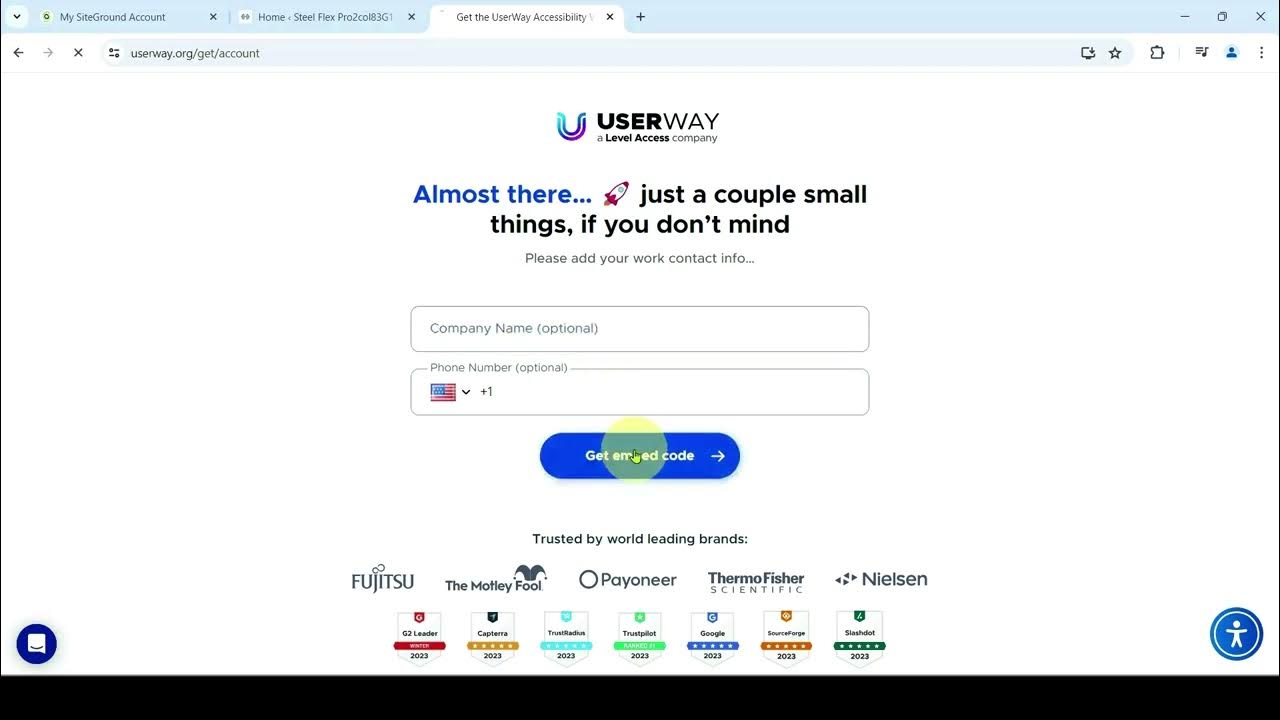 How to Make Your Website ADA Compliant with UserWay | Website Accessibility Tutorial for ...