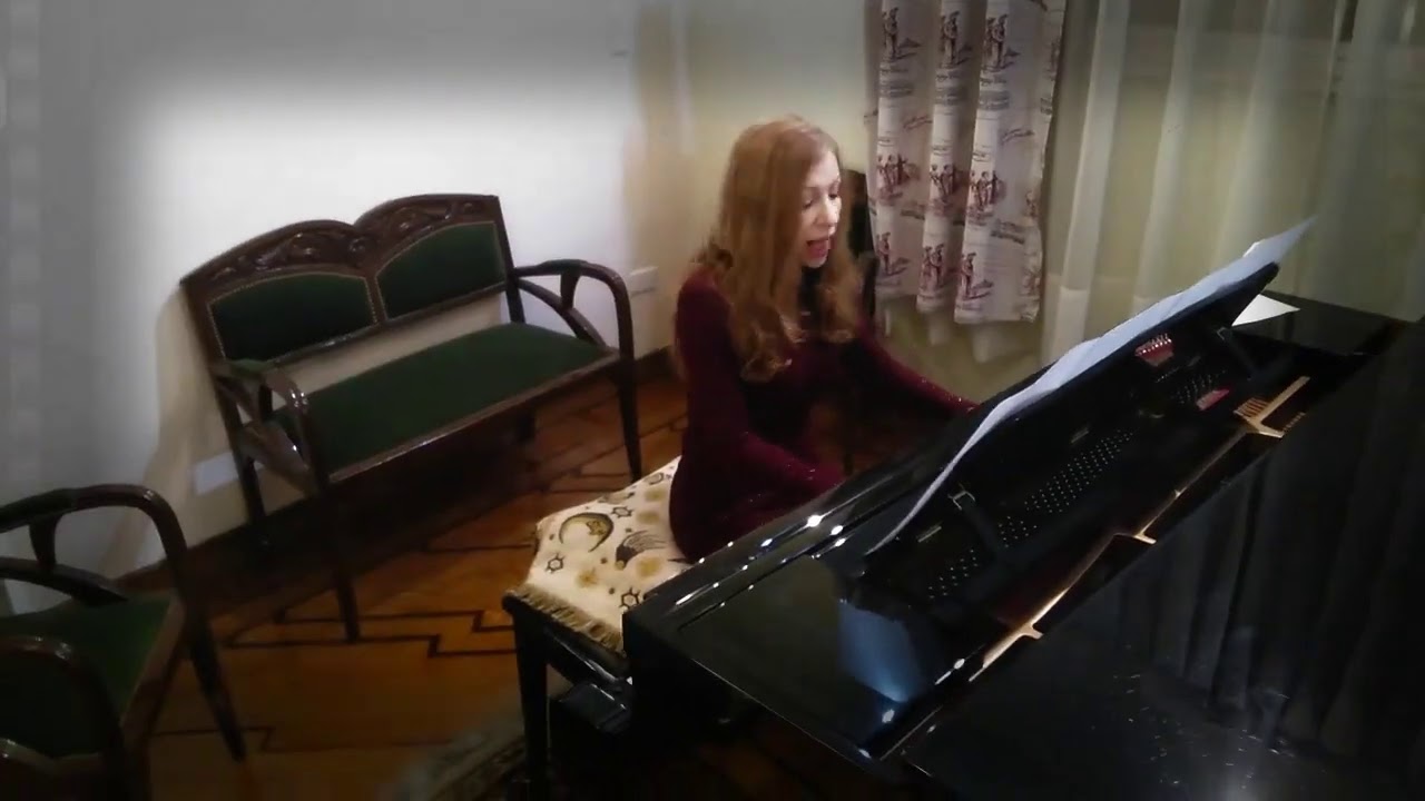 BALADA PARA EL (Piazzolla/Ferrer) por Sonia Ursini (Piano-Voz) Invitado ...