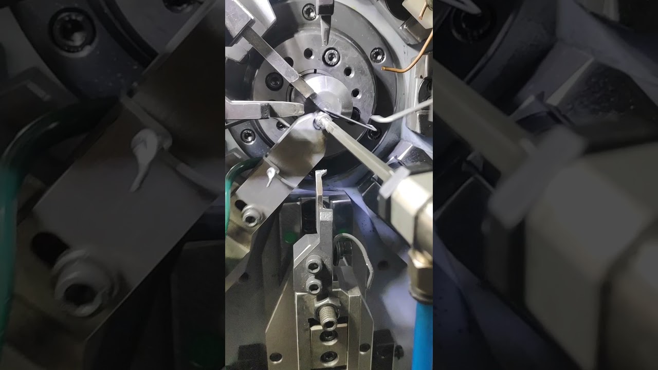 #Torsionspring, #Ledspring, Led panel light spring cilp making 2000pcs ...