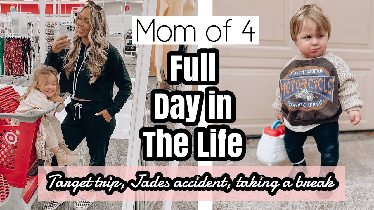 Full Day in the Life Mom of 4 | Dossier - YouTube