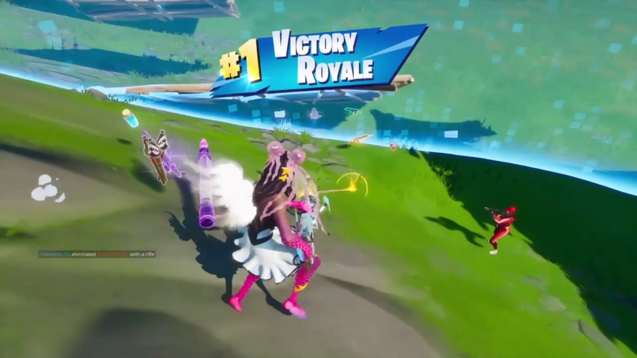 FORTNITE CH.2 SEASON 2 WINS BECAUSE We're cracked - YouTube