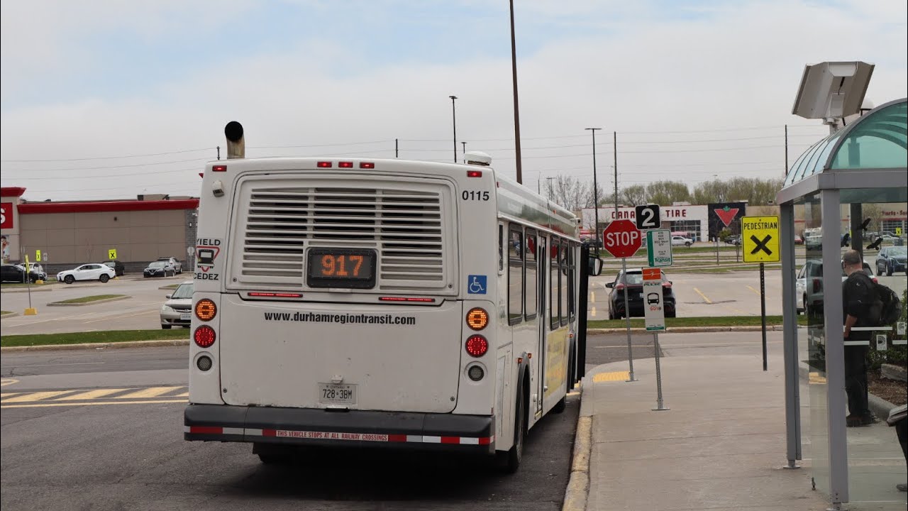 (Ride Video Pt2) Durham Region Transit Route 917 Bayley - Consumers on ...