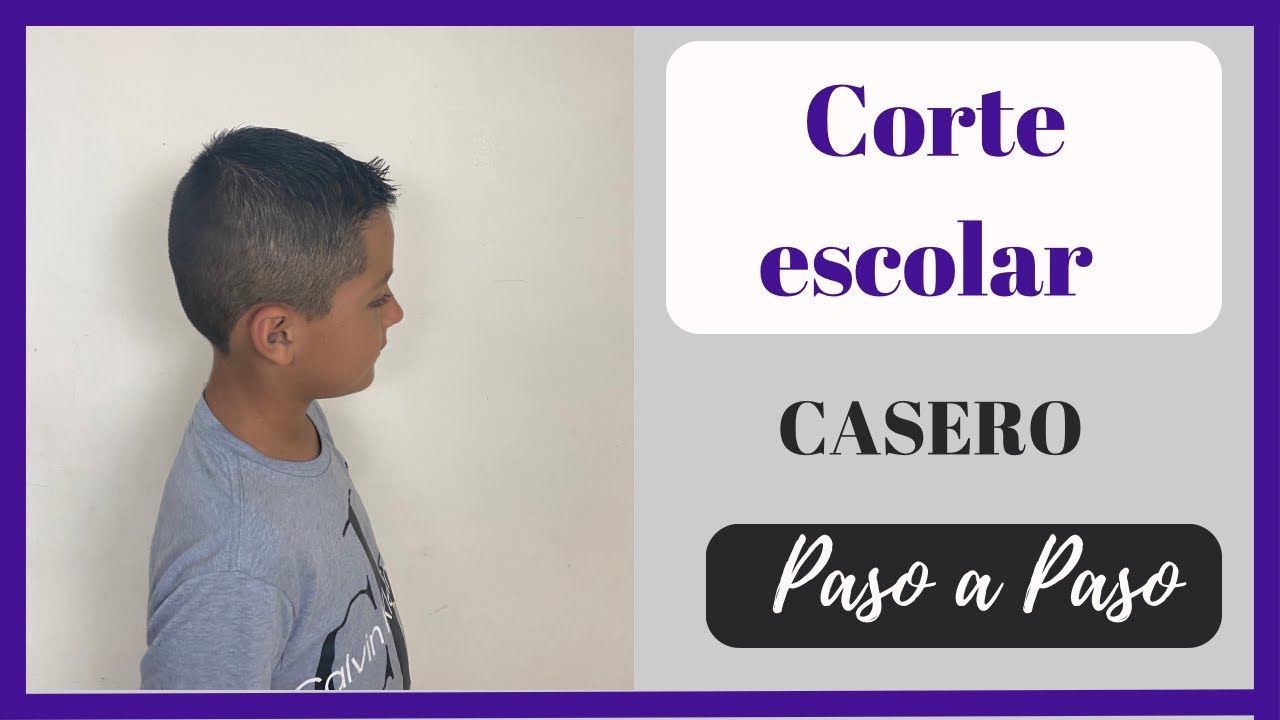 Corte escolar [EN CASA] - YouTube
