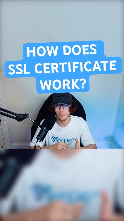 HOW DOES SSL CERTIFICATE WORK?🤝 - YouTube