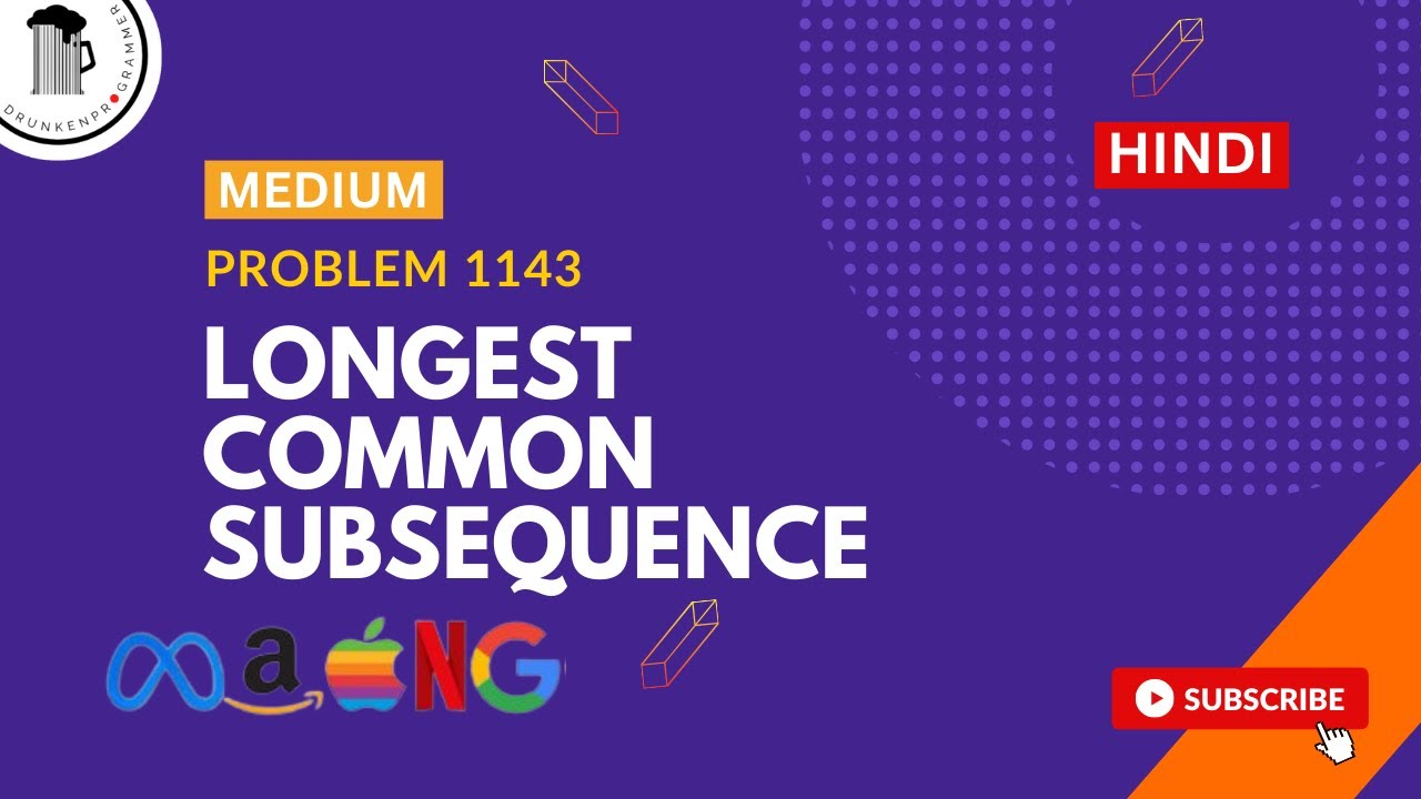 Leetcode 1143 Longest Common Subsequence C Easy Solution 9775
