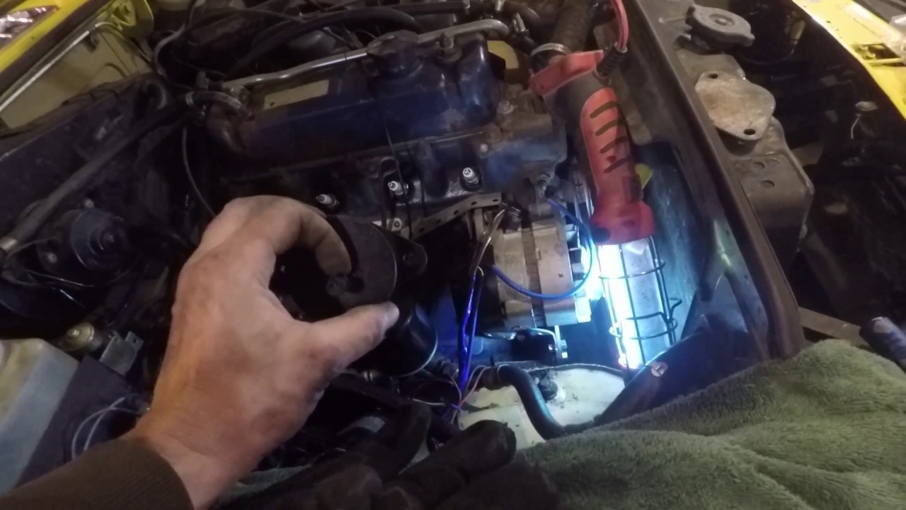 1975 MGB passenger side motor mount - YouTube