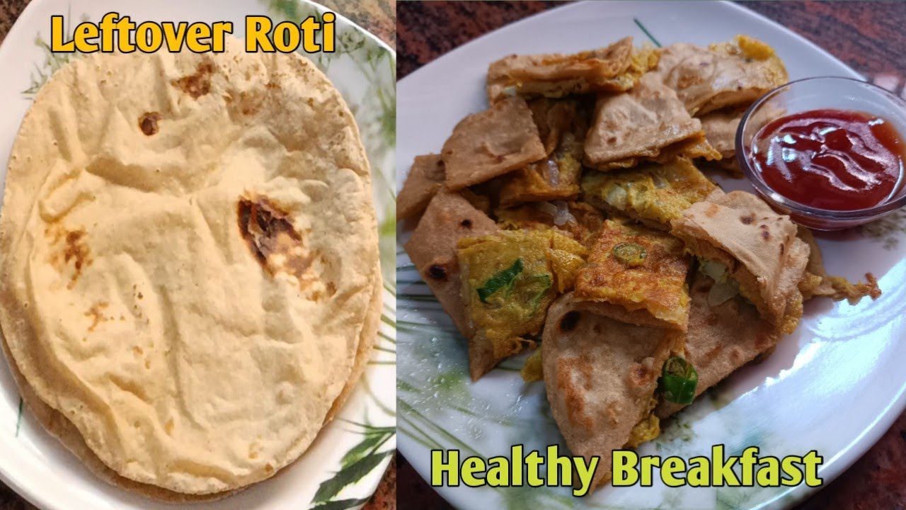 Leftover Roti Recipe Just 2 Minutes|Rat Ki Bachi Hui Roti Se Banaye ...