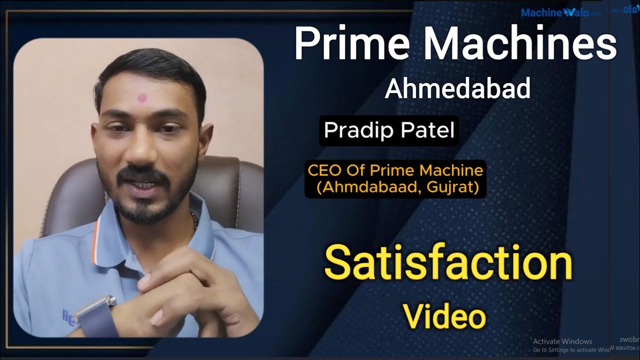 Our Partner Company's Feedback | Prime Machine Ahmedabad Gujrat - YouTube