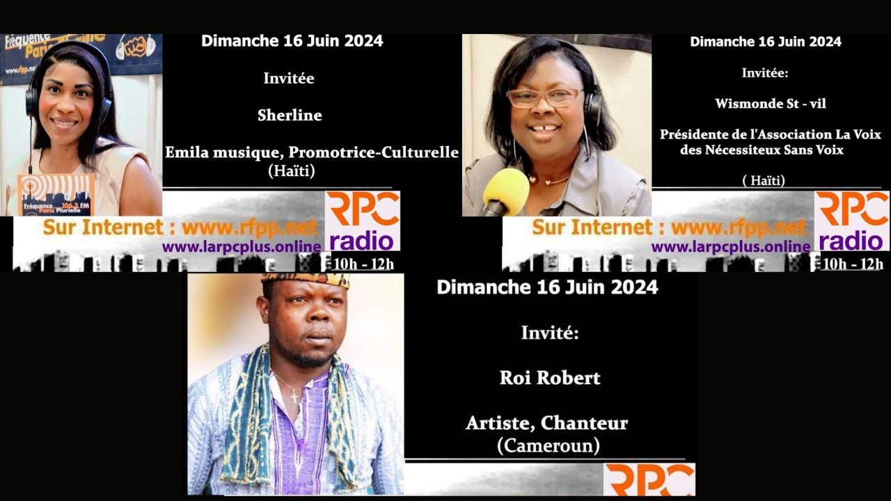 Emission Le JD info - dimanche 16 juin 2024 par RPC / sur la FPP - 106. ...
