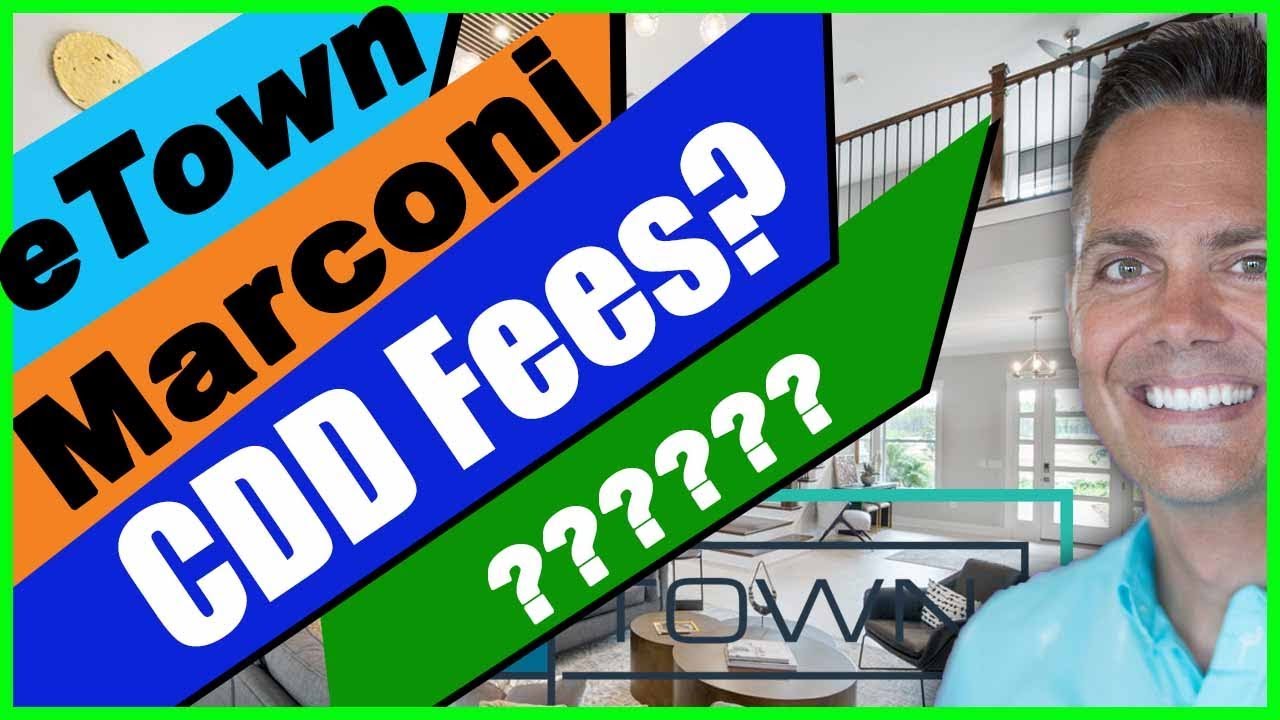 What are CDD Fees? Etown Jacksonville, FL - YouTube