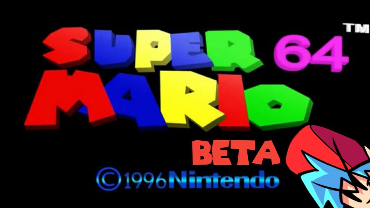Super Mario 64 Beta - YouTube