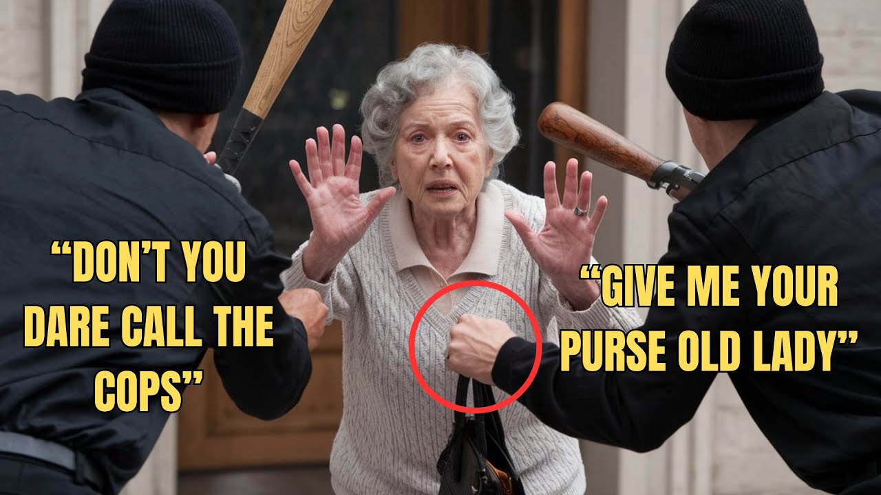 90 Year Old Lady Was ROBBED By THIEVES, But When They Discovered Her ...