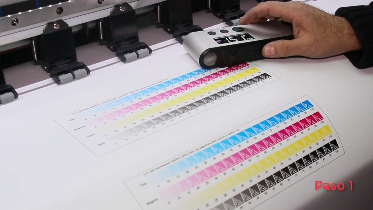Como realizar Calibracion de color - YouTube