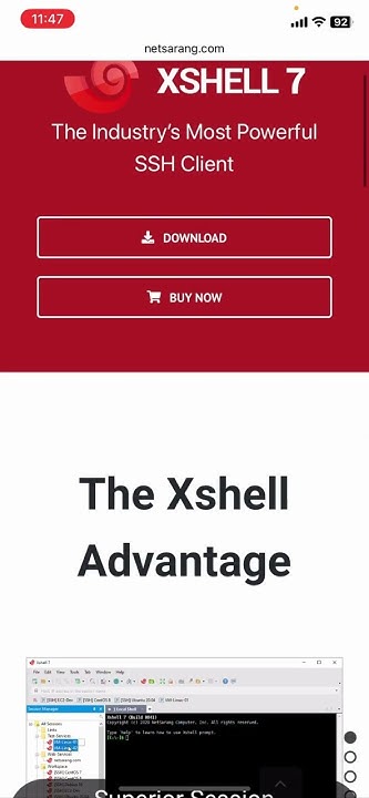 XSHELL SSH Client #computationalchemistry #machinelearning #vasp - YouTube