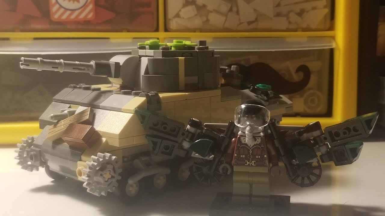 lego update!: mini maus, sherman update! - YouTube