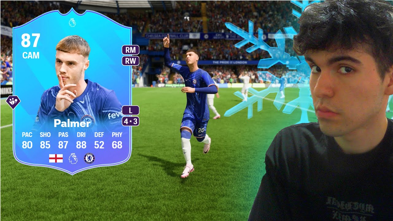 Probé COLD PALMER SBC POTM de la PREMIER EA FC 25 - YouTube
