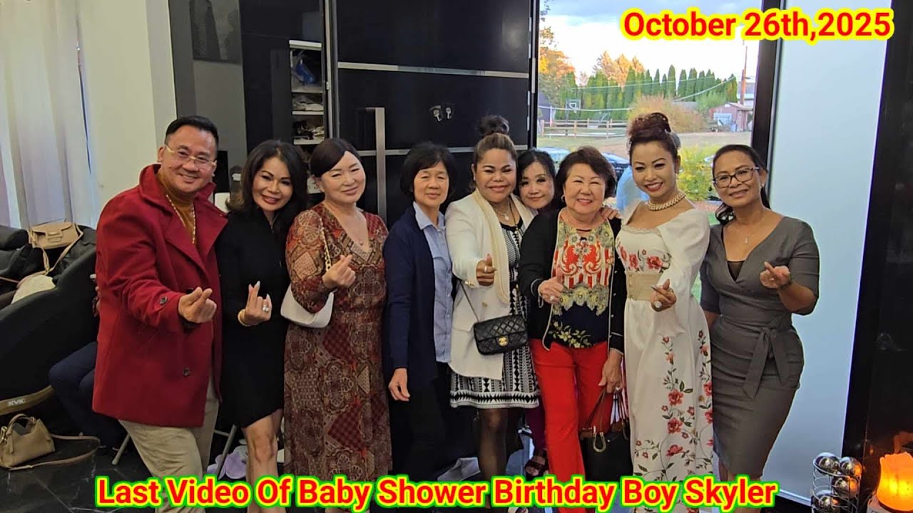 Last Video of Baby Shower Birthday Skyler on Sunday 10.26.25 - YouTube