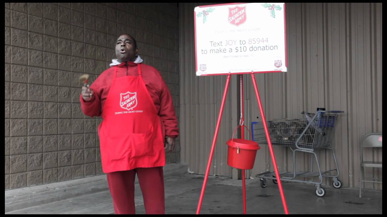 Salvation Army Army Singing Bell Ringer - YouTube