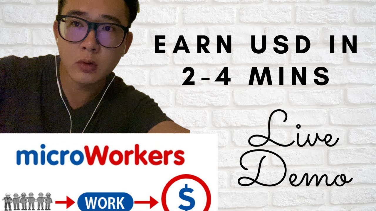 How To Earn USD In 2-4 Mins With Microworkers.com - TTV-Email Testing ...