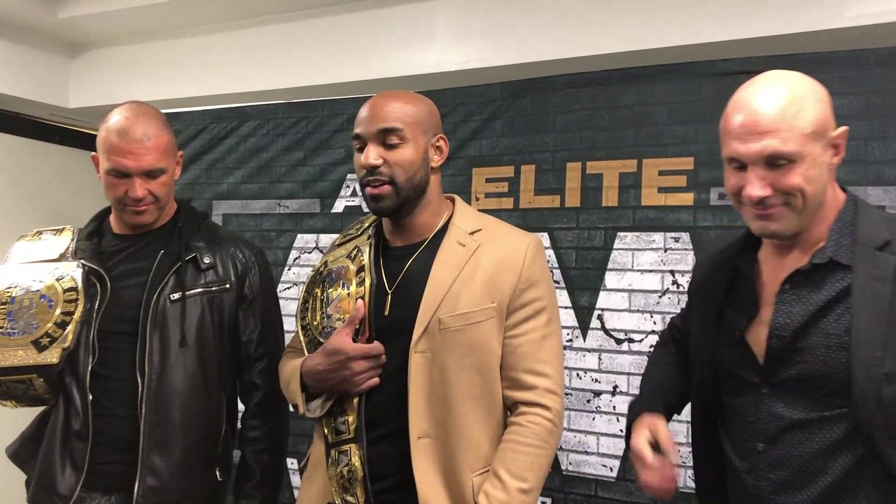 SCU AEW Full Gear Post-Show Media Interview - YouTube