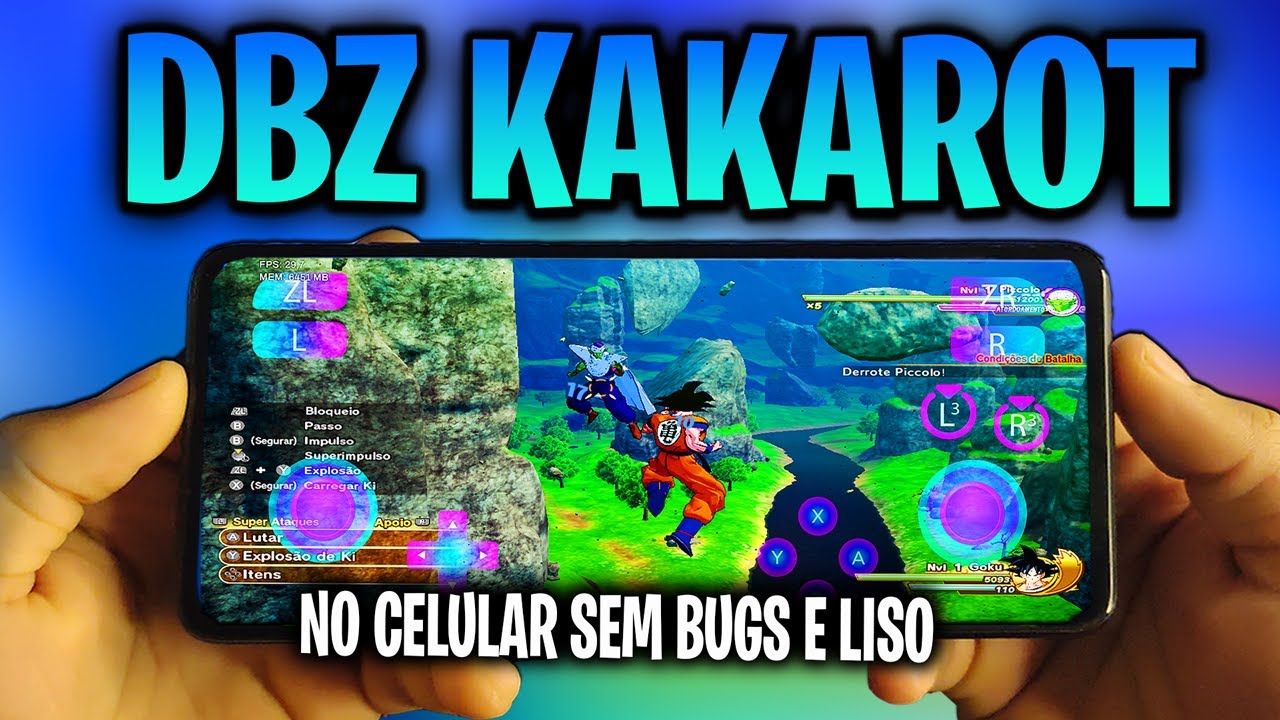 COMO JOGAR DRAGON BALL Z KAKAROT SEM BUGS LISO NO CELULAR - YouTube