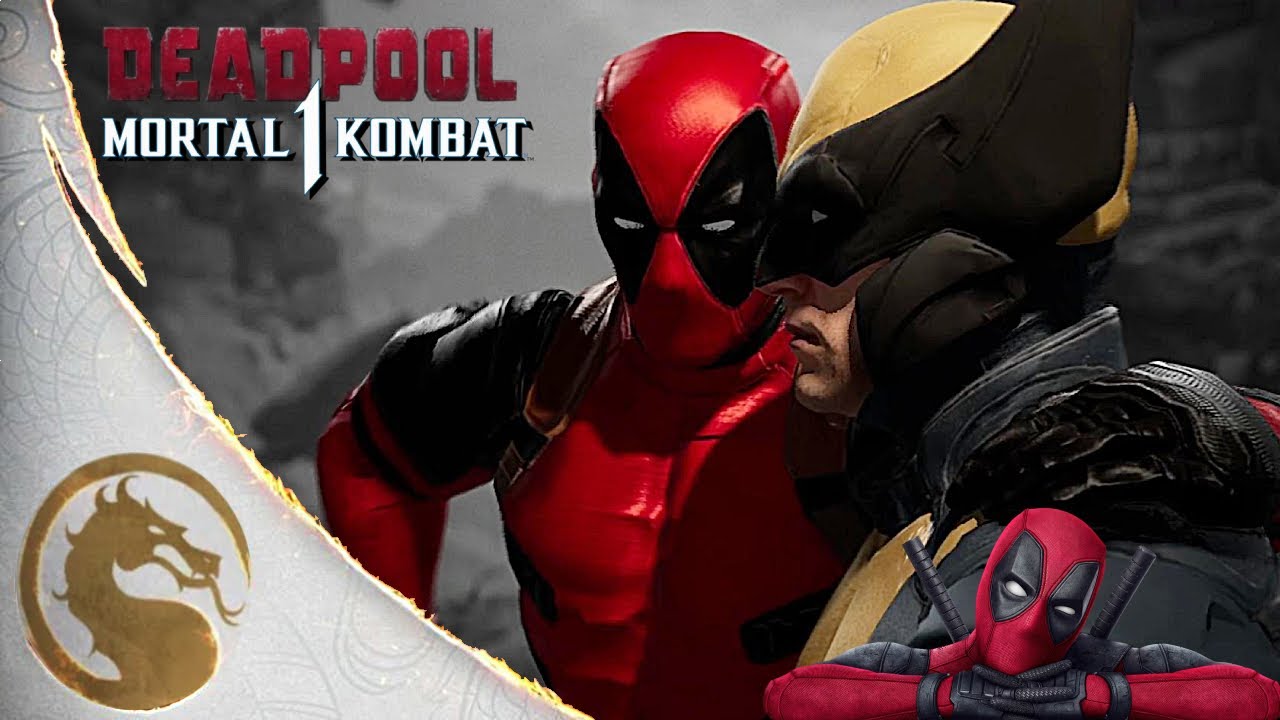 MK1 Deadpool First Look Gameplay Trailer! 🔥🎮 #mk1 #deadpool #marvel # ...