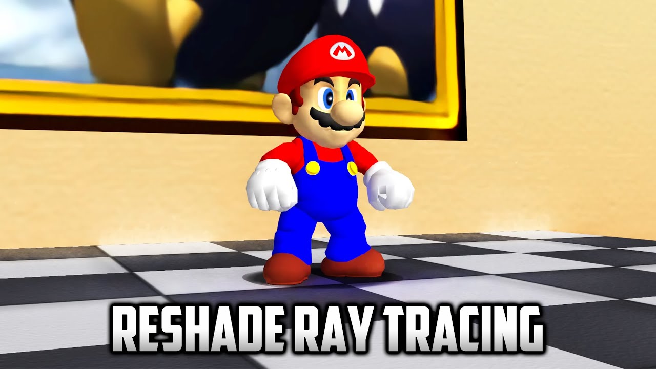 ⭐ Super Mario 64 PC Port - DX12 Reshade Ray Tracing shader - YouTube