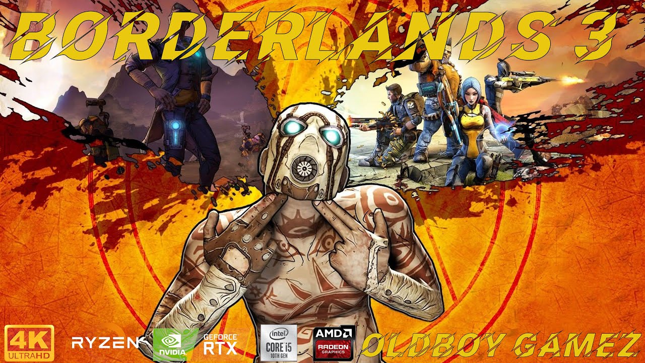 Borderlands 3 @ 4K | Intel i5 10400F | RTX 3070 | Ultra settings - YouTube