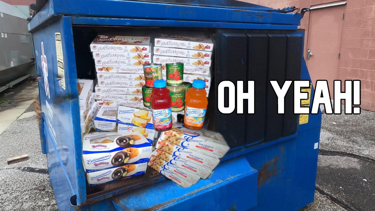 Dumpster Diving- Pastry Score! Plus Urban Goats and The Critter Cam ...