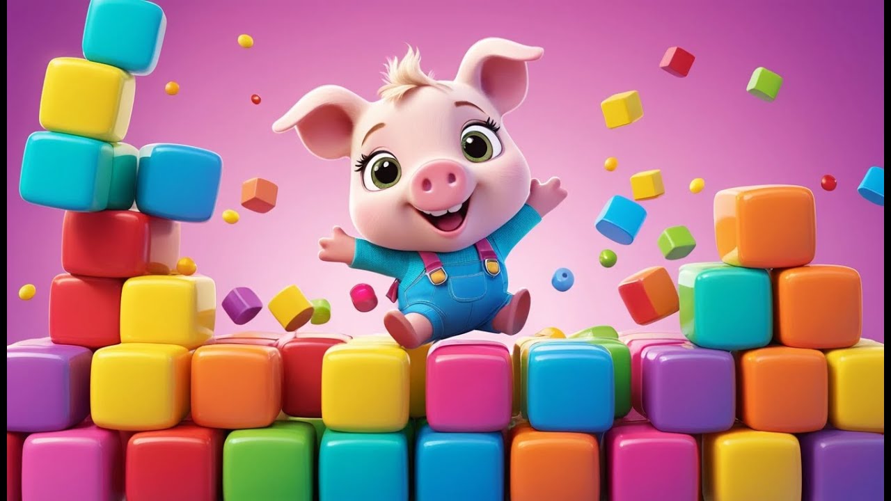 Ten Piggies in the Toy Bed — Jumping Teddy Bears Instead! | Funny ...