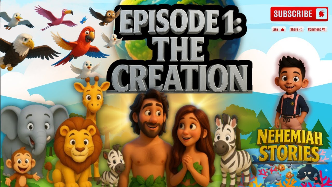 Bible Story Animation – Episode 1 The Creation(ENGLISH) - YouTube