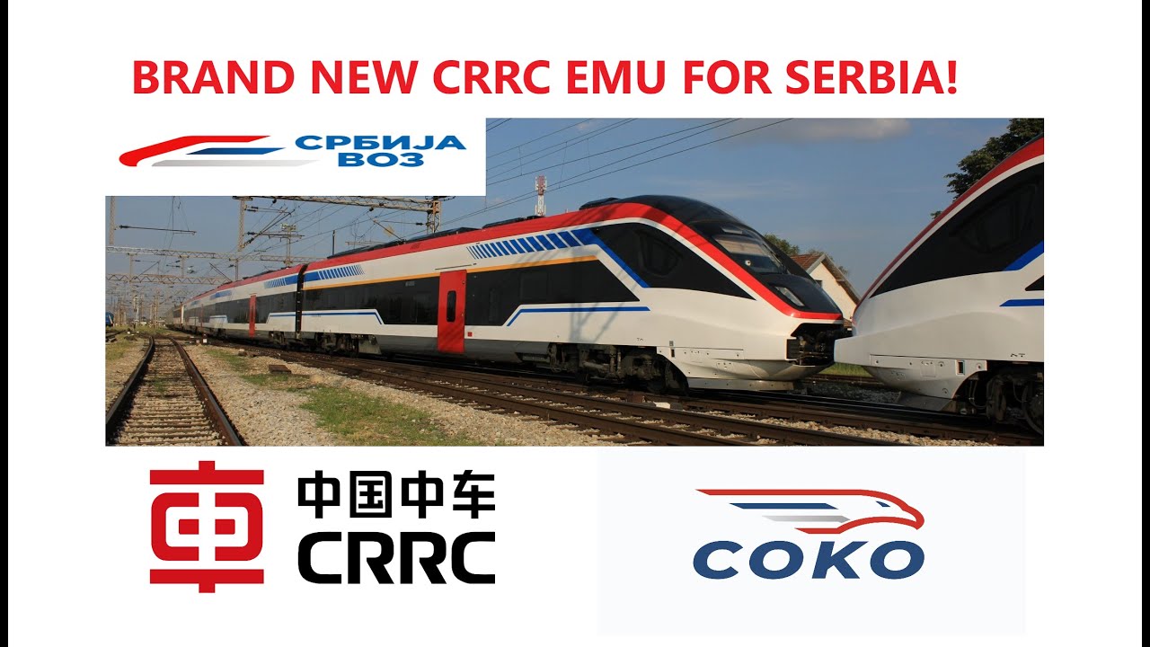 New Chinese CRRC EMU for Srbija Voz in Croatia, prvi sezonski vlak 1840 ...