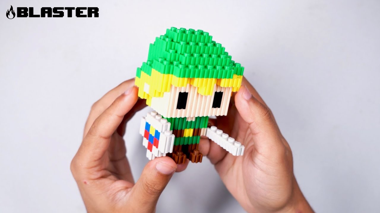 Tutorial ⚡ Como hacer a Link con Pixel blocks de Pix Brix - YouTube