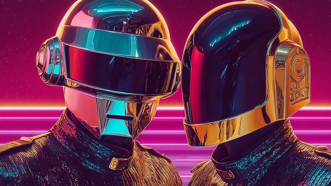 Daft Punk Style Orange Synthrise 🔥🤖 | Chill House x Funk x Disco x ...