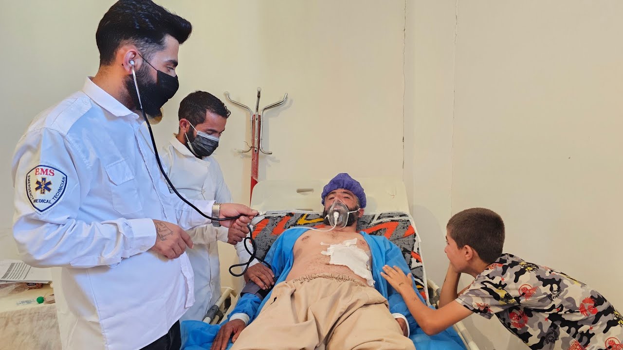 Healing of Mohammad Agha: Rescue of Mohammad Agha after several days ...