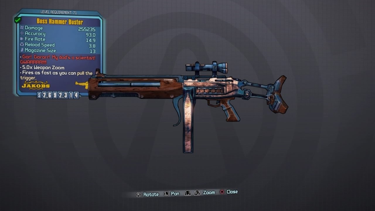 Borderlands 2: Hammer Buster (Legendary run #33) - YouTube