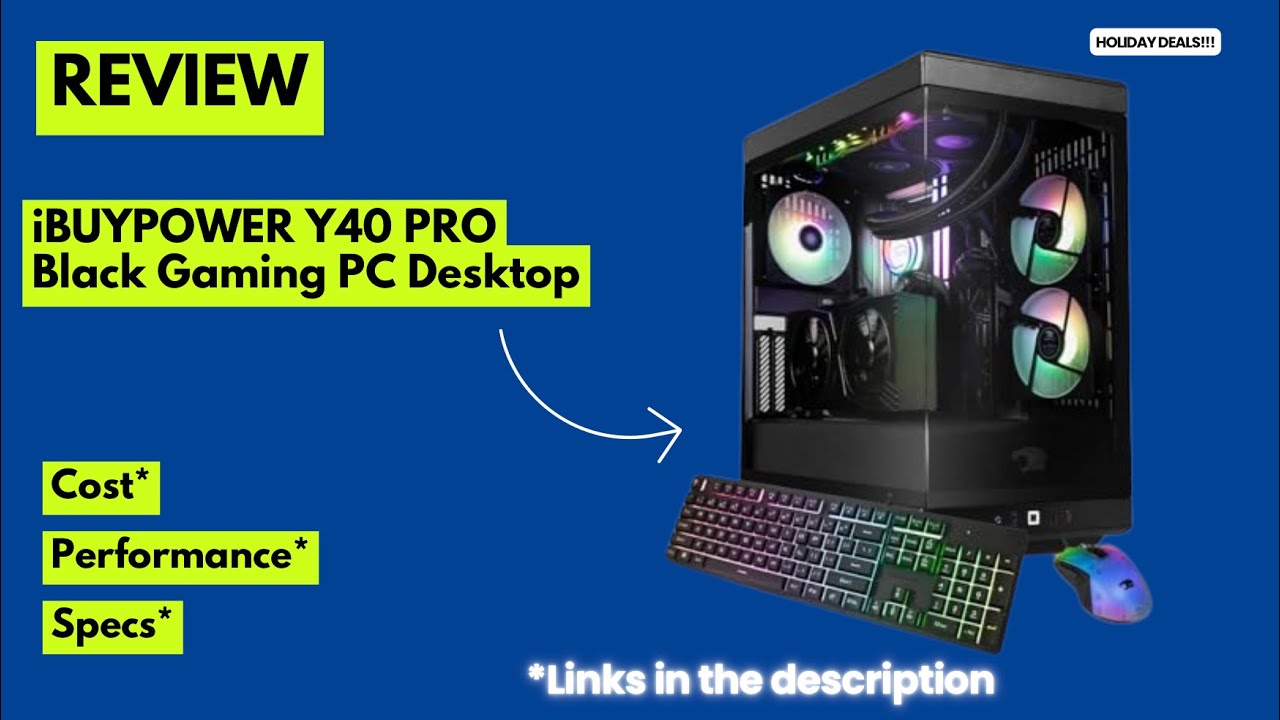 iBUYPOWER Y40 PRO Gaming PC Review 2025 – AMD Ryzen 9 7900X + RTX ...