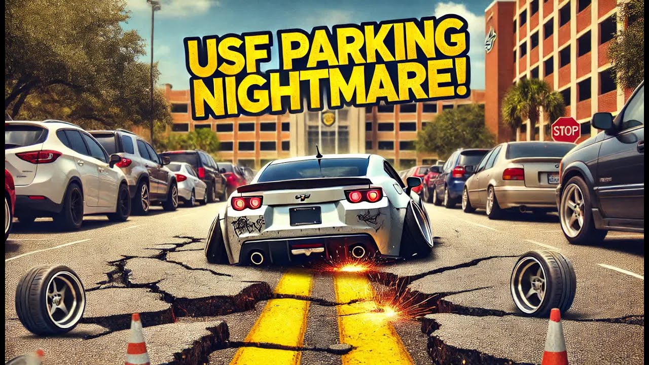 The Daily Struggle: Parking & Driving at USF - YouTube