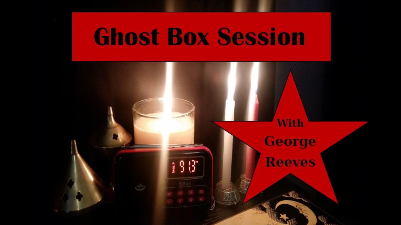 George Reeves (Superman) Ghost Box Session - YouTube