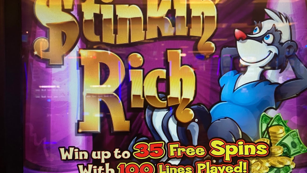 Awesome WIN on Stinkin Rich - YouTube