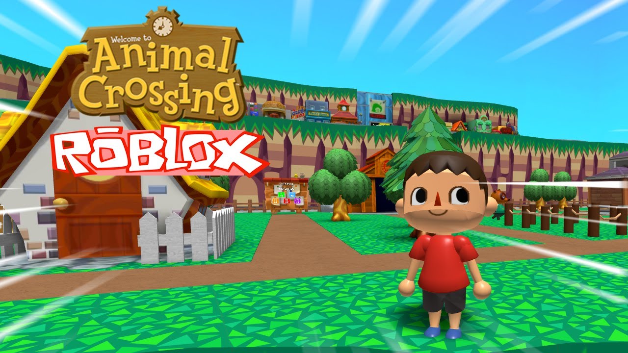 รีวิวแมพ Animal Crossing ใน roblox! - YouTube