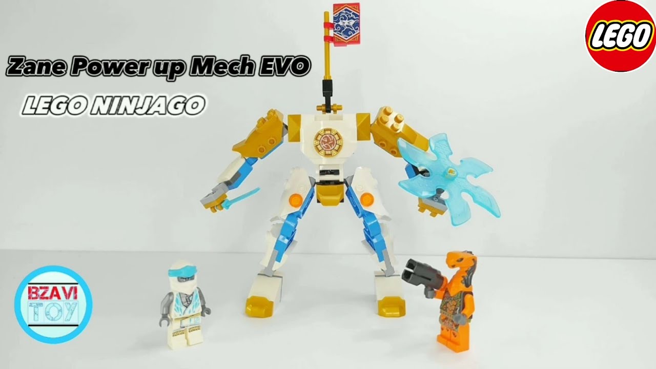 LEGO Ninjago | Zane's power up mech EVO| Lego Ninjago 71761 | Lego ...