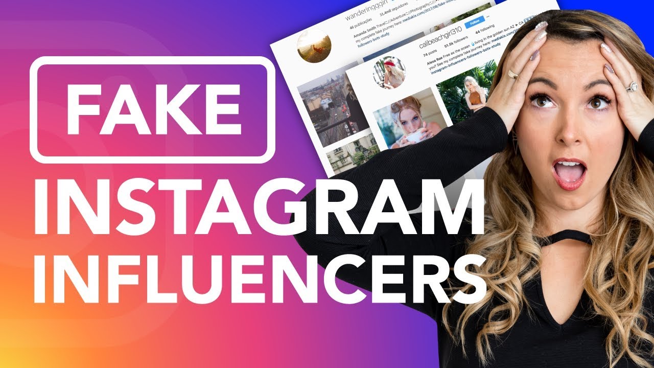 How To Avoid Fake Instagram Influencers - YouTube
