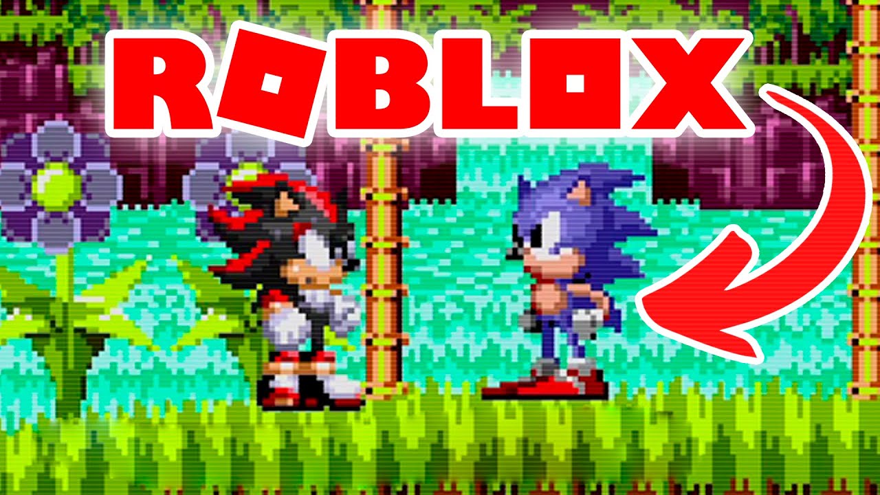 CON ESTE JUEGO DE ROBLOX PUEDES JUGAR A UN SONIC CLÁSICO ONLINE😍 - YouTube