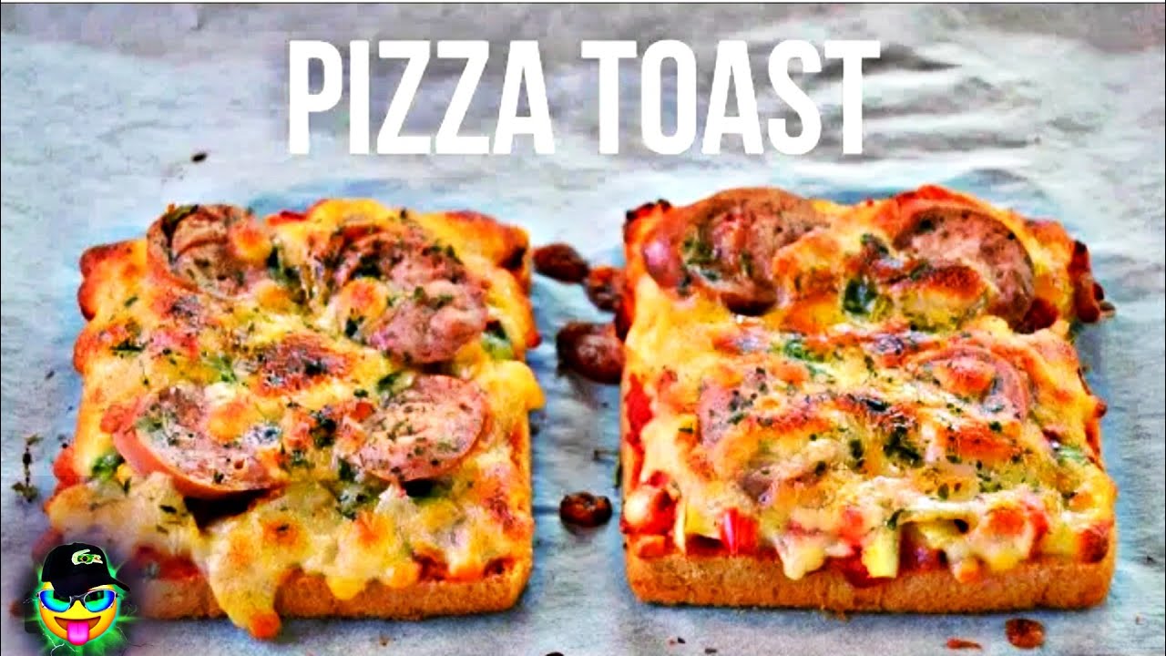 (EASY PIZZA TOAST Recipe (mini pizza - YouTube
