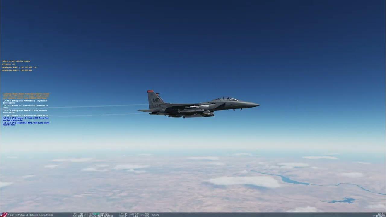 Dcs F15E Strike Mission - YouTube