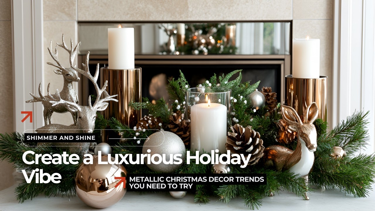 Top 10 Metallic Christmas Decorations to Transform Your Home in 2024 ...