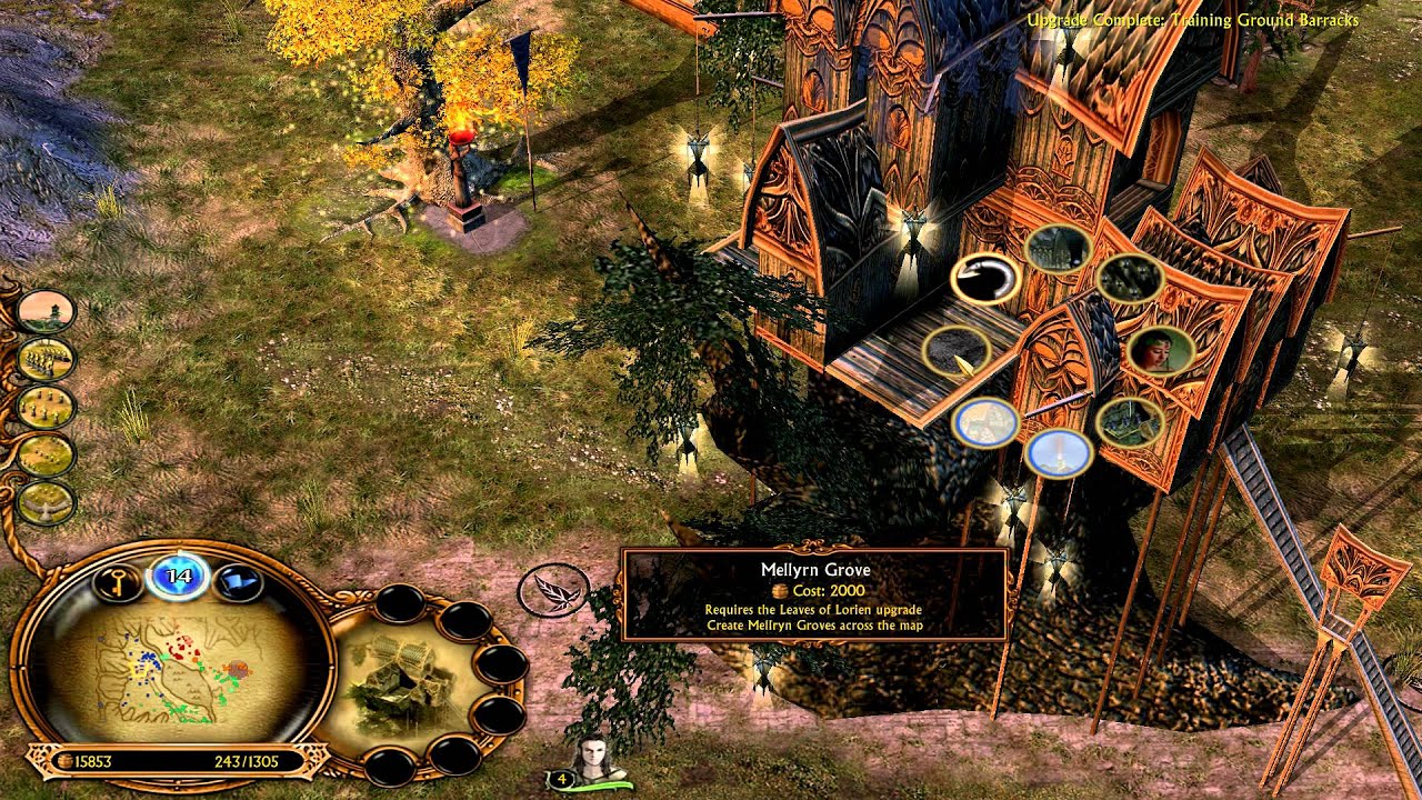 BFME II: ROTWK: Lothlorien RJ Mod [1080p] Full HD - YouTube