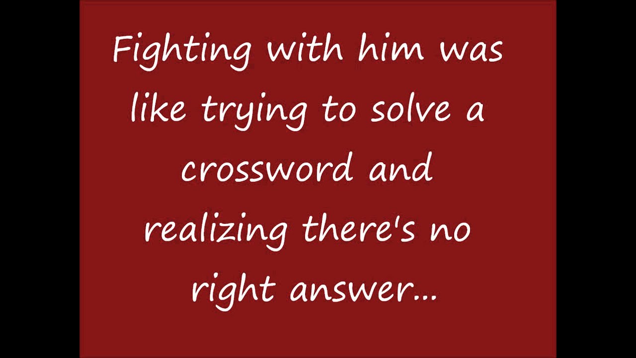 Red Lyrics Taylor Swift - YouTube